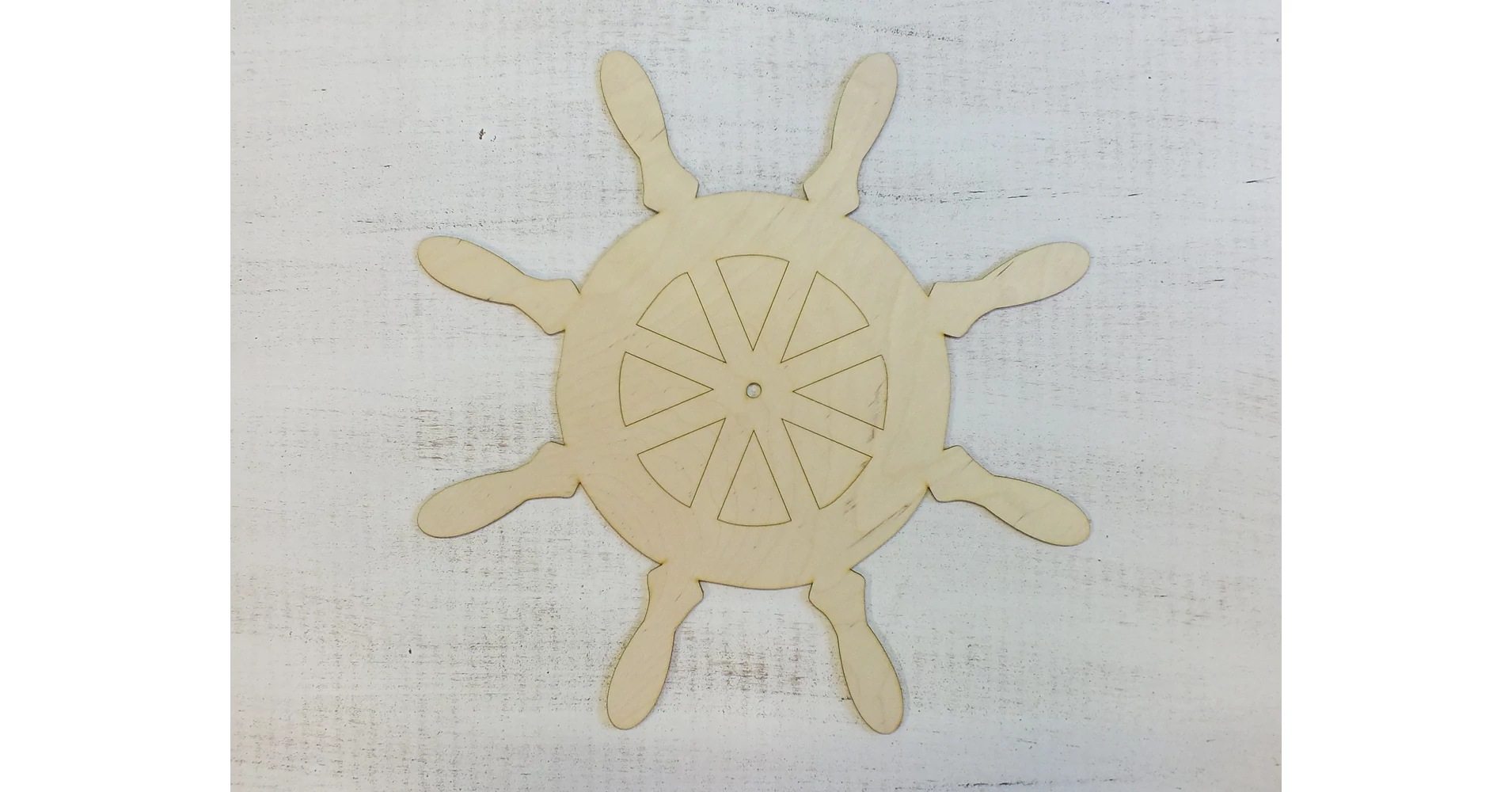 Natúr fa - Óralap hajókerék 42,5cm - Óralapok - corollakft